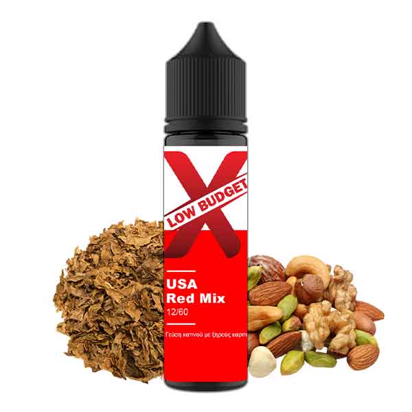 Low Budget - USA Red Mix 60ml - VapeDistro.Gr